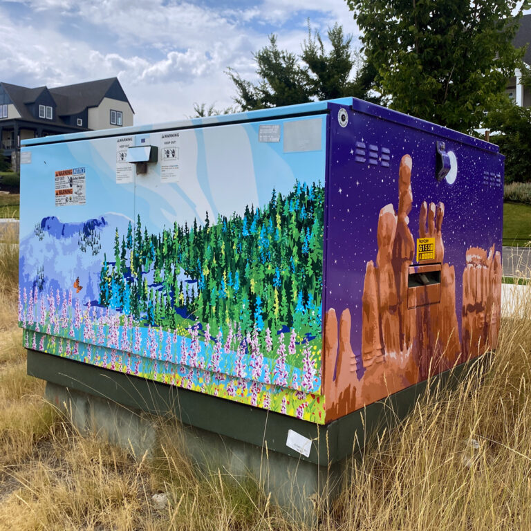 Creating Utility Box Artwork for the Daybreak, Utah Community - Lucky ...